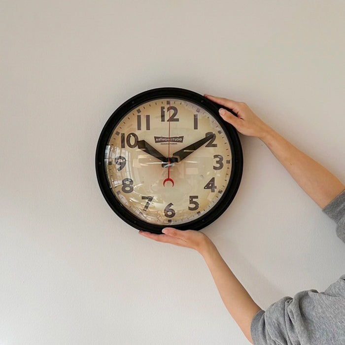 エンジニアードクロック | ARTWORKSTUDIO | オーダーメイドのアイアン家具を中心に数多くのインテリア商品をお取り扱いしております。 | オーダー家具専門店Baum